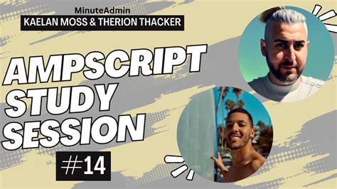 Ampscript Study Session 14 Salesforce Marketing Cloud Youtube