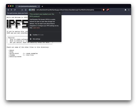 Update Url Bar Icon Flyout Text For Ipfs Local Node Connections · Issue