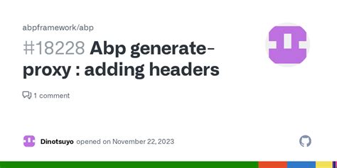 abp generate proxy adding headers · issue 18228 · abpframework abp