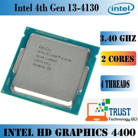 Intel Core I3 4th Gen Processor 3 40ghz Bd