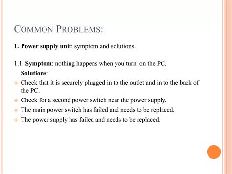 Apply Problem Solving Techniques To Routine Malfunctionspptx It And Internet Support Internet