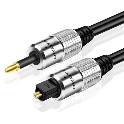 Premium Mini Toslink To Toslink Digital Optical Audio Cable 10 Feet