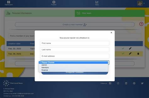 Secure User Management With A User Friendly Interface