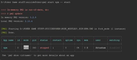 Nodejs Nodejs Server Doesnt Start With Pm2 Stack Overflow