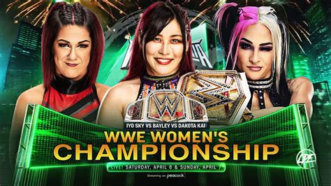 Wwe 2k23 Iyo Sky Vs Bayley Vs Dakota Kai Wwe Womens Championship