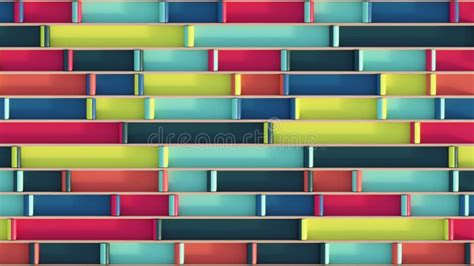 Colorful Cylinders Roll Along Lanes 3d Looping Animation Conceptual Abstract Modern Loop