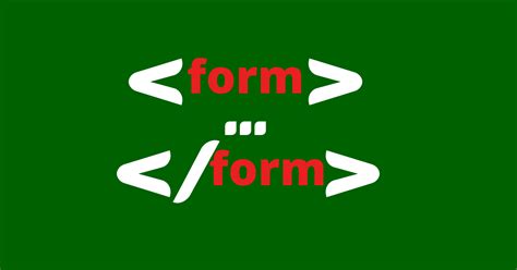 Html Form Input Type And Submit Button Example