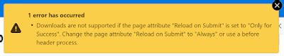 Generating The Report With APEX DATA EXPORT