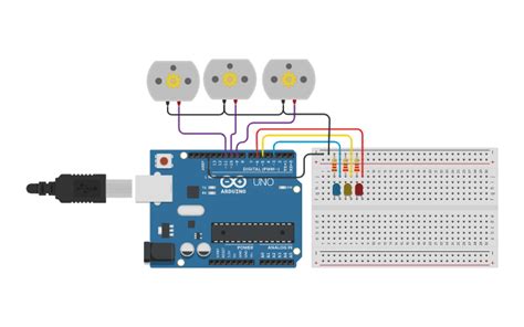 Circuit Design Trabalho Do Trio Tinkercad