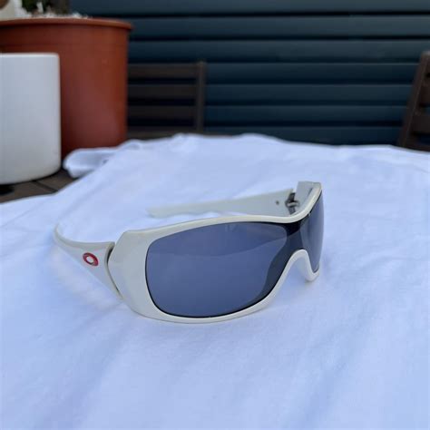 White Oakley Sunglasses Selling As They Run Too Depop