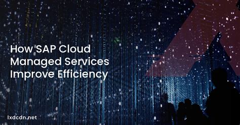 How SAP Cloud Managed Services Improve Efficiency LXD CDN