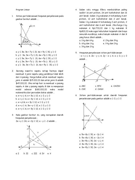 Program Linear 2 Pdf Program Linear 2 Pdf