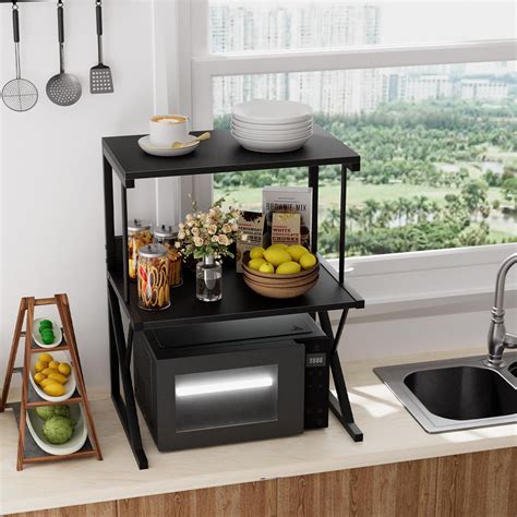 Latitude Run Sairah Printer Stand For Desk Desktop Printer Shelf Large Printer Stands Tiers