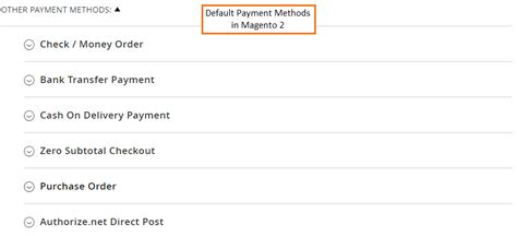 How To Configure A Payment Method In Magento 2