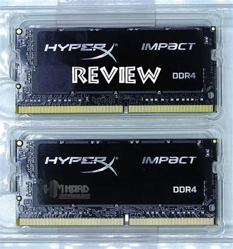 Review Ram Hyperx Impact Ddr4 Sodimm Para Portátiles Hardmaniacos