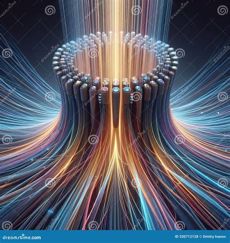 38 6 Polarization Mode Dispersion Dispersion That Occi Stock Illustration Illustration Of