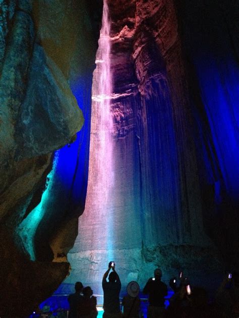 Ruby Falls Underground Waterfall And Caves Rebecca Radnors Personal Blog Consider Yourselves