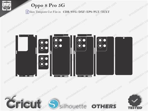 Oppo Reno Pro G Skin Cut Template Vector Armobileskin