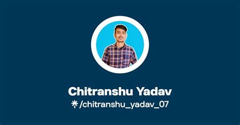 Chitranshu Yadav Instagram Linktree