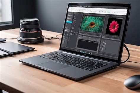 Premium Photo Generative Ai Digital Photography Workstation Modern