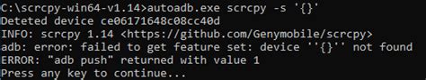 How To Use Autoadb With Stayawake · Issue 1607 · Genymobilescrcpy