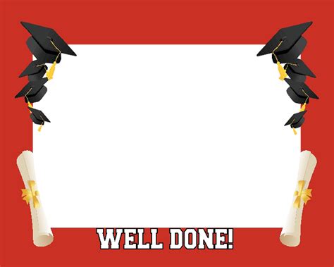 Free Graduation Frame Png Download Free Graduation Frame Png Png