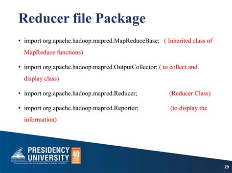 Hadoop Map Reduce From The Subject Big Data Analytics Ppt
