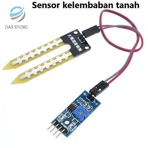 Modul Sensor Kelembaban Tanah Soil Hygrometer Soil Moisture Arduino
