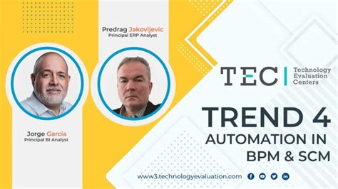 Technology Evaluation Centers On Linkedin Automation In Bpm And Scm