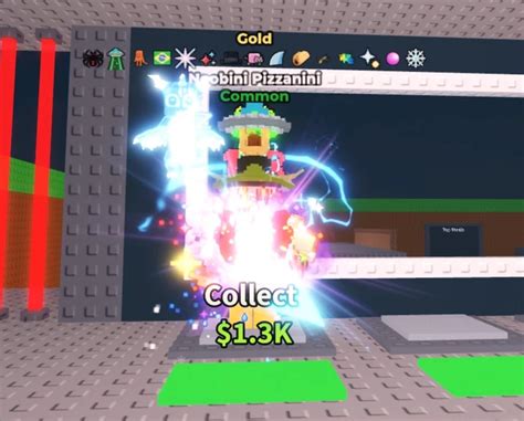 Steal A Brainrot Gold Noobini Pizzanini All Mutations Traits £2 22 Picclick Uk