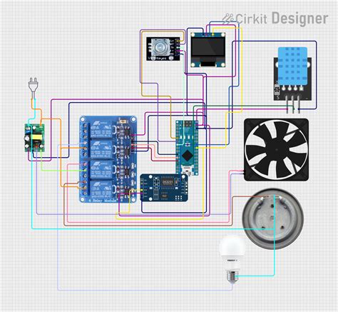 Arduino Nano Based Smart Climate Control System With Oled Display And
