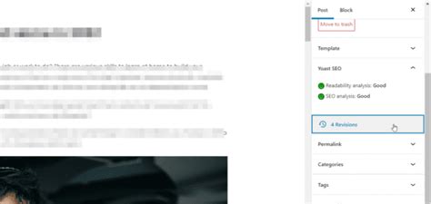 wordpress revisions not showing here s how to fix it