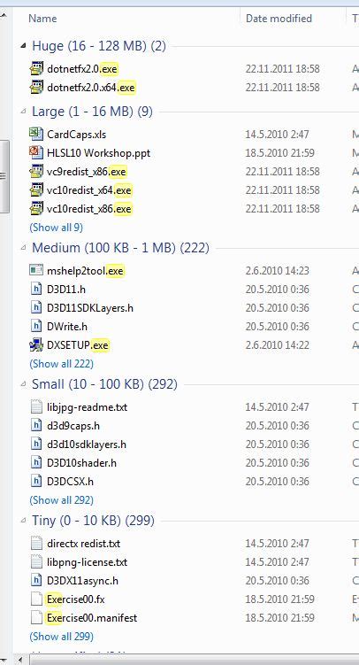 How To Disable Grouping Search Results By Size In Windows Explorer Super User