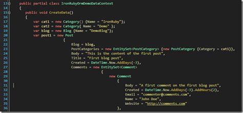 Color Scheme For Visual Studio With Resharper And Ruby In Steel Support Ivan Porto Carrero