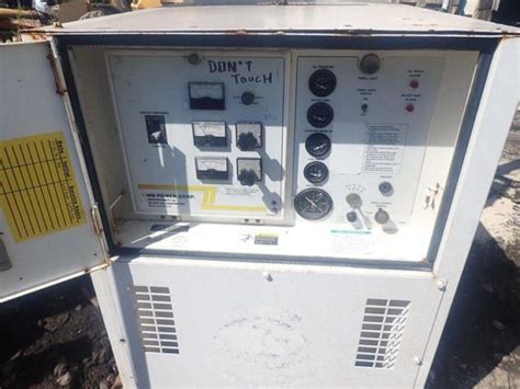 Multiquip Mq45 45 Kva Generator Runs Exc Video Isuzu Diesel 36 Kw 3ph
