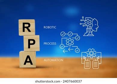 Rpa Robotic Process Automation Concept Computer Stock Photo Shutterstock