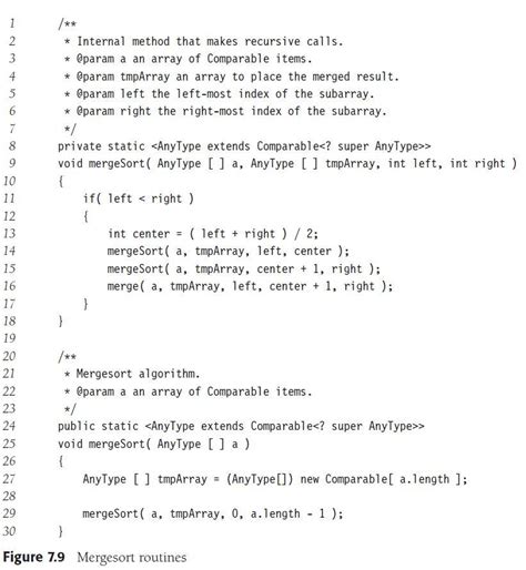 Consider A Recursive Mergesort Implementation
