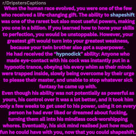 Hypnodick Mutation Part DripstersCaptions Hypnodick Mutation Part DripstersCaptions