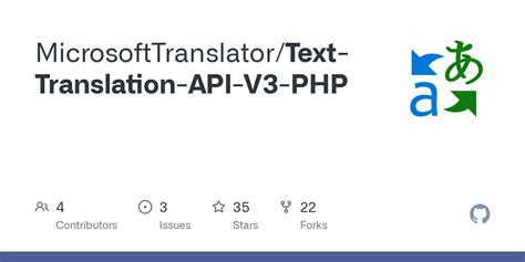 Github Microsofttranslatortext Translation Api V3 Php