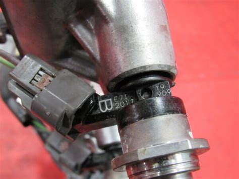 06 13 Mazda Mazdaspeed 3 6 Cx7 Ms3 Ms6 2 3l Mzr Fuel Rail And Injector Set 0636 Importapart