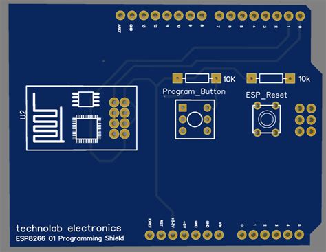 DIY PCB For ESP8266 WiFi Module