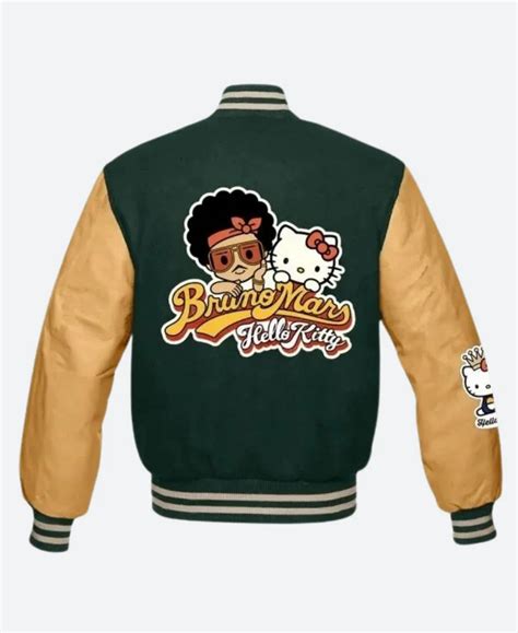 Bruno Mars X Hello Kitty Varsity Jacket