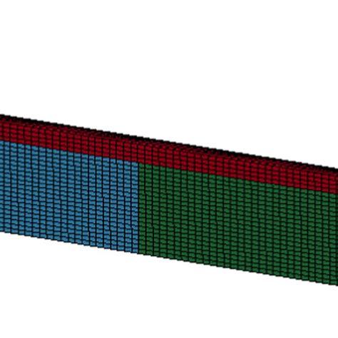 the finite element model after grid division download scientific diagram
