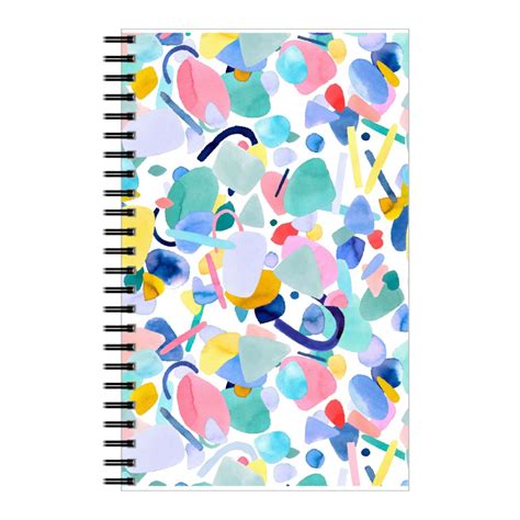 Abstract Geometric Shapes Multi Notebook Shutterfly