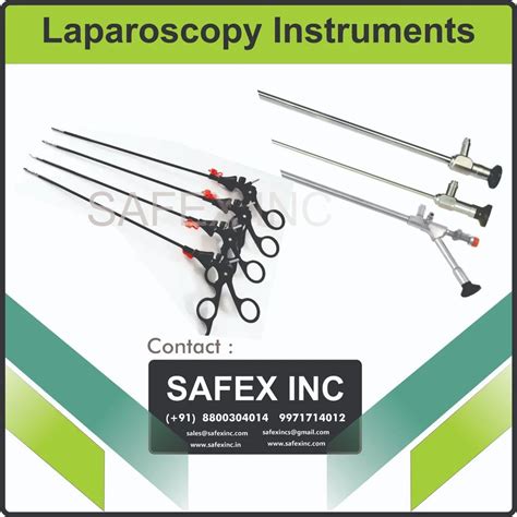 Trocar Stainless Steel Laparoscopy Instrument Set, For Laparoscopic Surgery at Rs 14000 in New Delhi