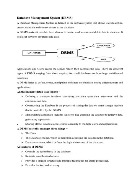 database management system pdf