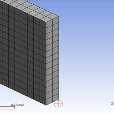 ANSYS Model Of The Intact Beam Using SOLID186 Element Download Scientific Diagram