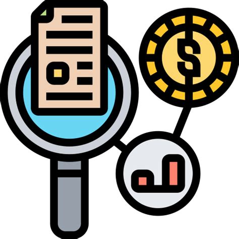 Quantitative Meticulous Lineal Color Icon