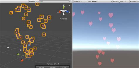 [unity][粒子特效]爱心 unity 爱心 粒子效果 csdn博客