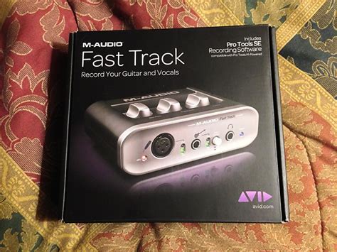 M Audio Fast Track USB Interface Reverb